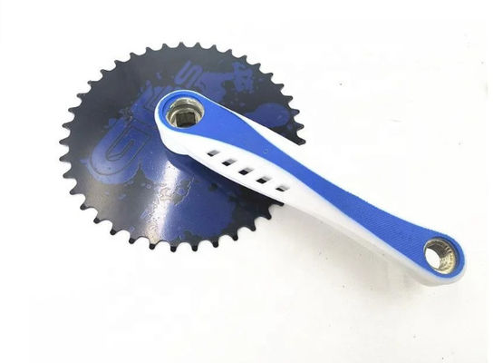 BICYCLE CHAIN WHEEL AND CRANK C P COLOR 170 MM 38 T 36 T FIX BIKE